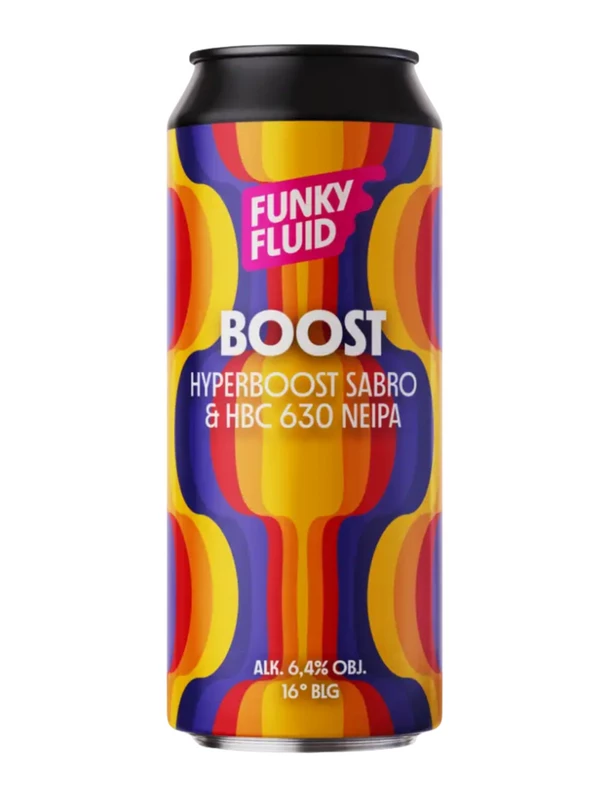 Funky Fluid: Boost - puszka 500 ml | PIWA KRAFTOWE | Piwne Mosty ...