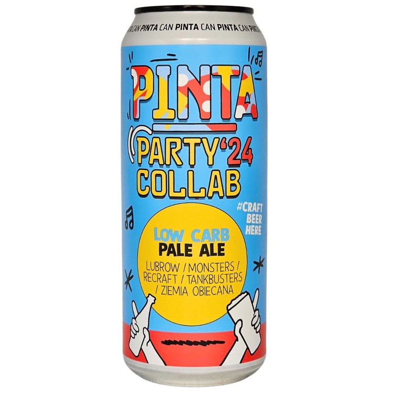 Browar PINTA: PINTA Party Collab 2024 - puszka 500 ml | PIWA KRAFTOWE ...