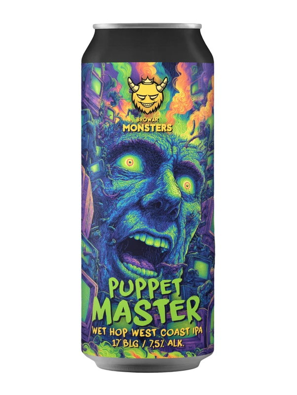 Monsters: Puppet Master - puszka 500 ml | PIWA KRAFTOWE | Piwne Mosty ...